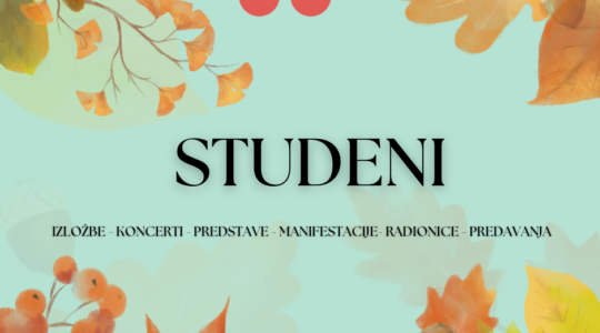 MJESEČNI PROGRAM ZA STUDENI – Cekate – Centar za kulturu Trešnjevka